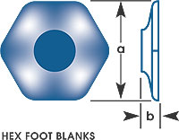SimaxHexFootBlanks – Friedrich & Dimmock Glass