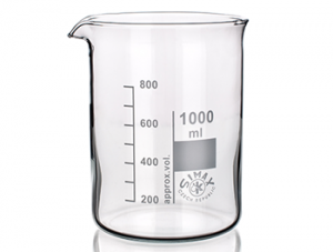 Beaker, Low Form with Spout – Friedrich & Dimmock Glass