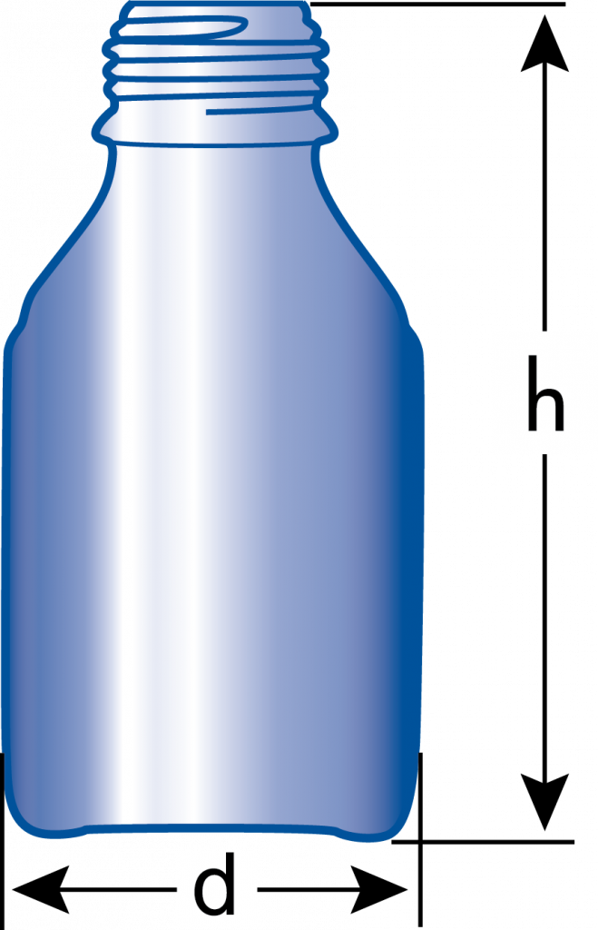 Simax Reagent Bottle without Cap – Friedrich & Dimmock Glass